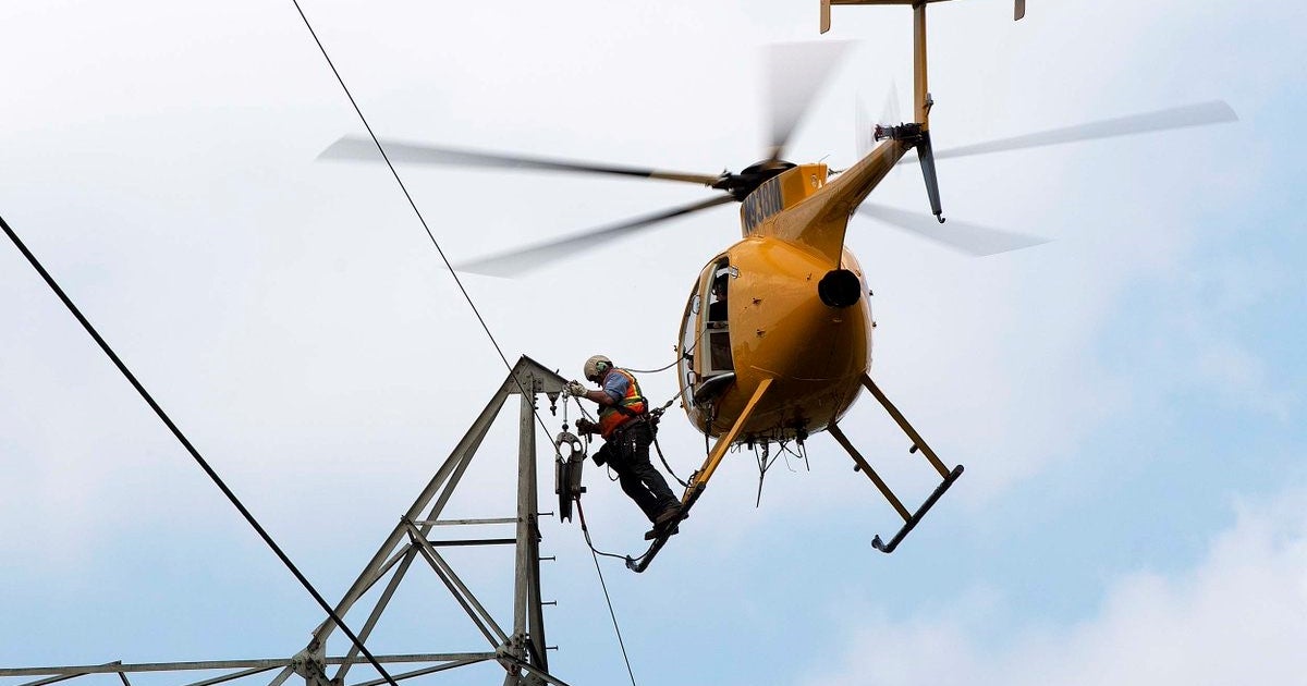 BGE To Install Equipment Via Helicopter On Towers Next To Key Bridge ...