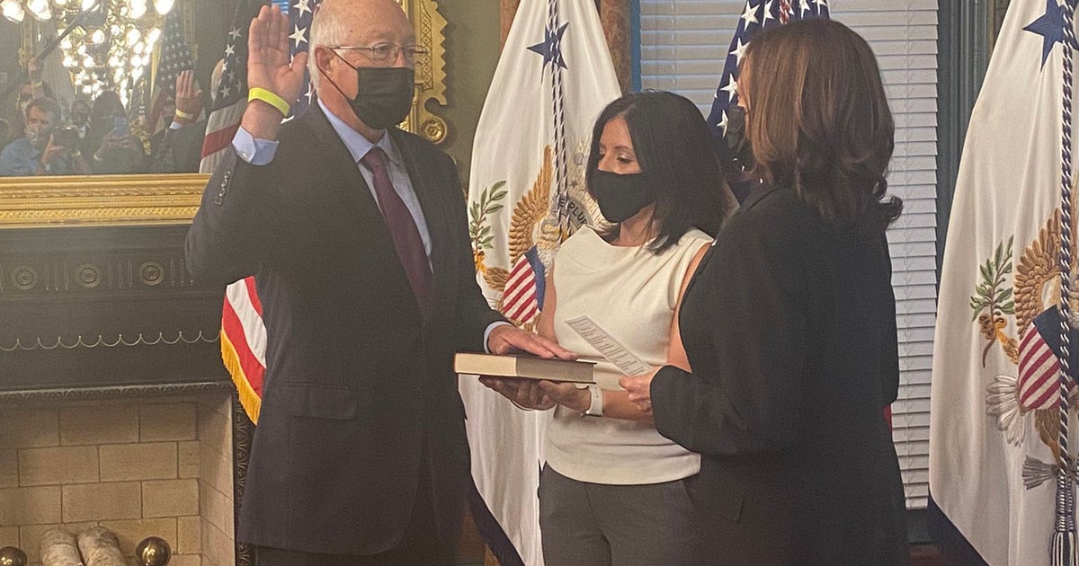 Ken Salazar Sworn In As New Ambassador To Mexico - CBS Colorado
