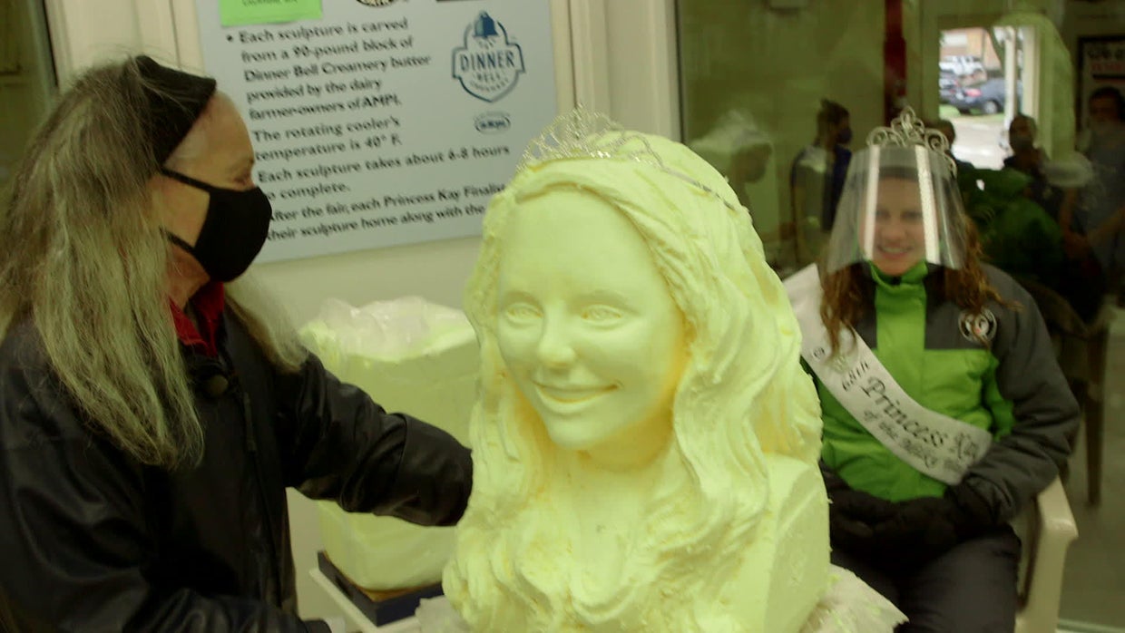 Minnesota State Fair butter sculptor ends her half-century run - CBS News