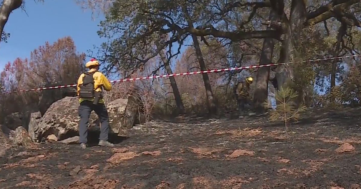 'You Can See Retardant All Over These Hillsides': Firefighters ...