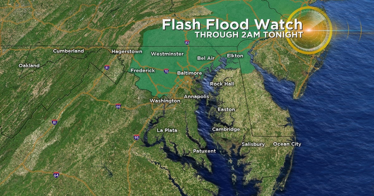 Maryland Weather: Severe Thunderstorm & Flash Flood Watches, Warnings ...