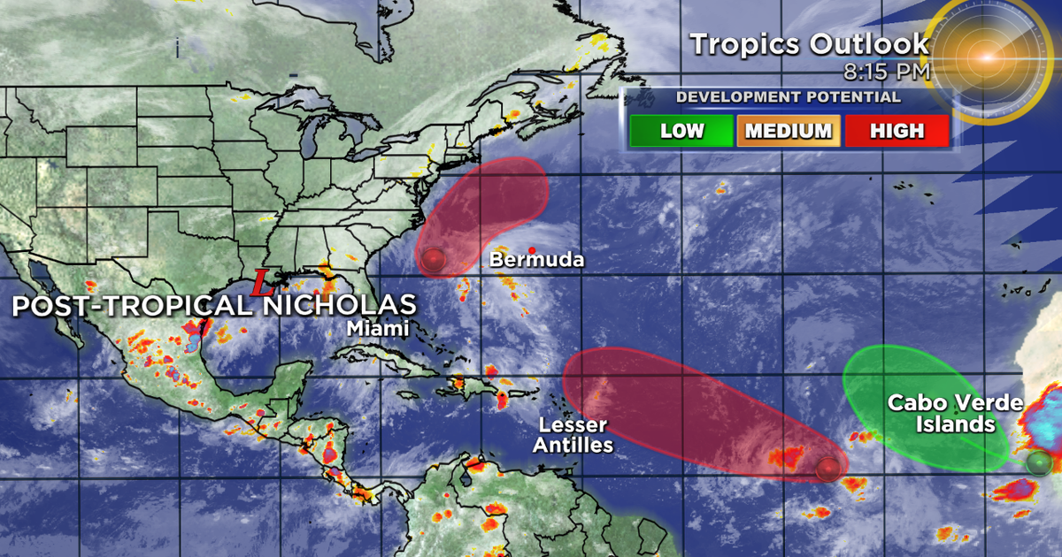 Tracking The Tropics Two Disturbances In Atlantic Given High Potential