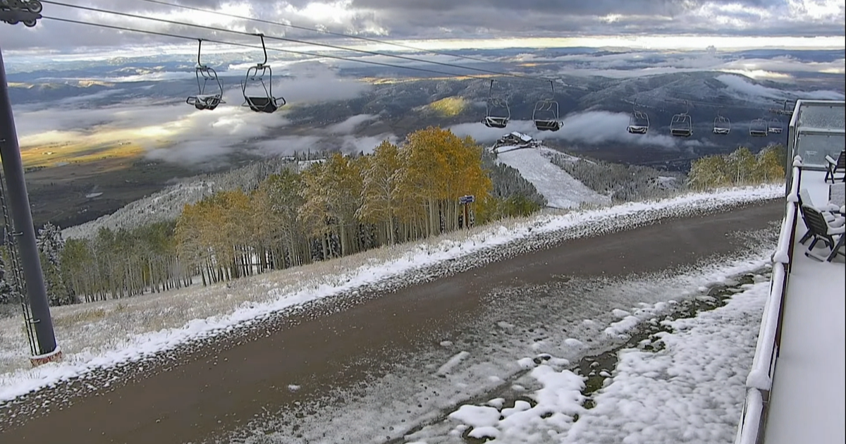 Summer Snow In The Colorado Mountains, Coolest Weather In Months For ...