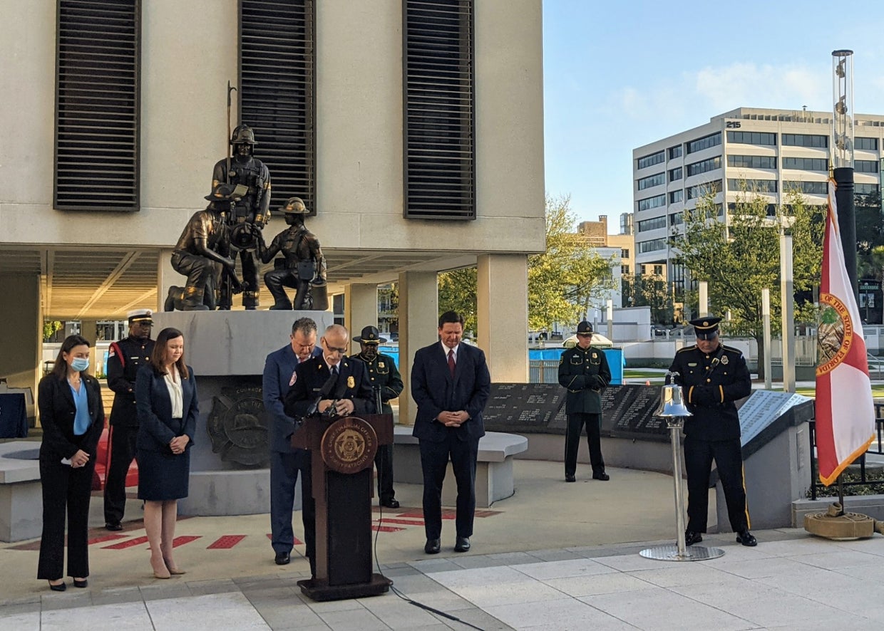 Florida's Fallen Firefighters Honored At 'Ringing Of The Bell' Ceremony ...
