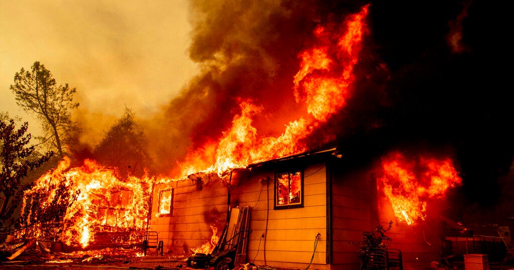 Fawn Fire north of Redding, California scorches more than 7,000 acres ...