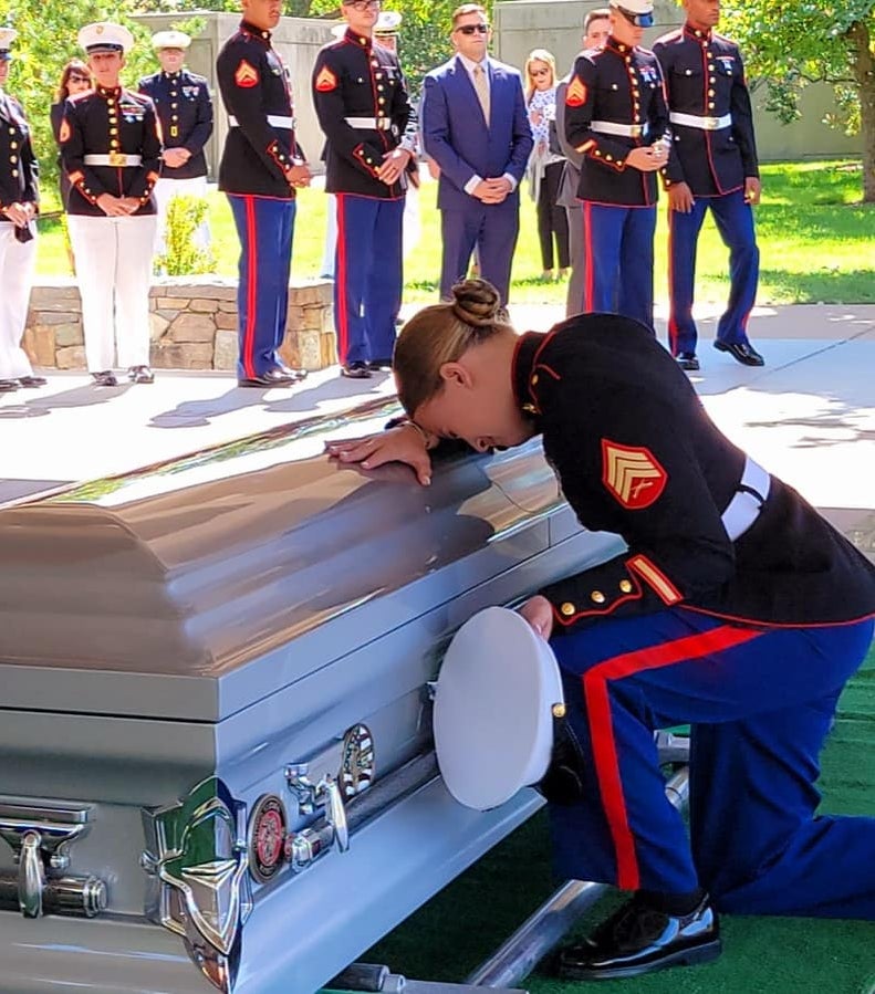 Sgt. Nicole Gee Laid To Rest At Arlington National Cemetery