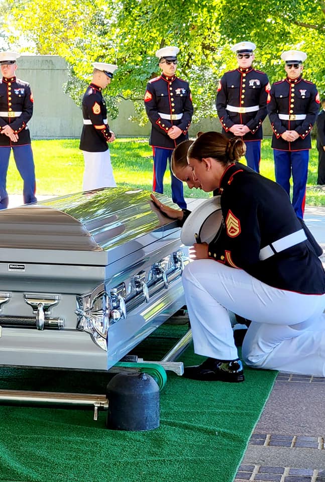 Sgt. Nicole Gee Laid To Rest At Arlington National Cemetery