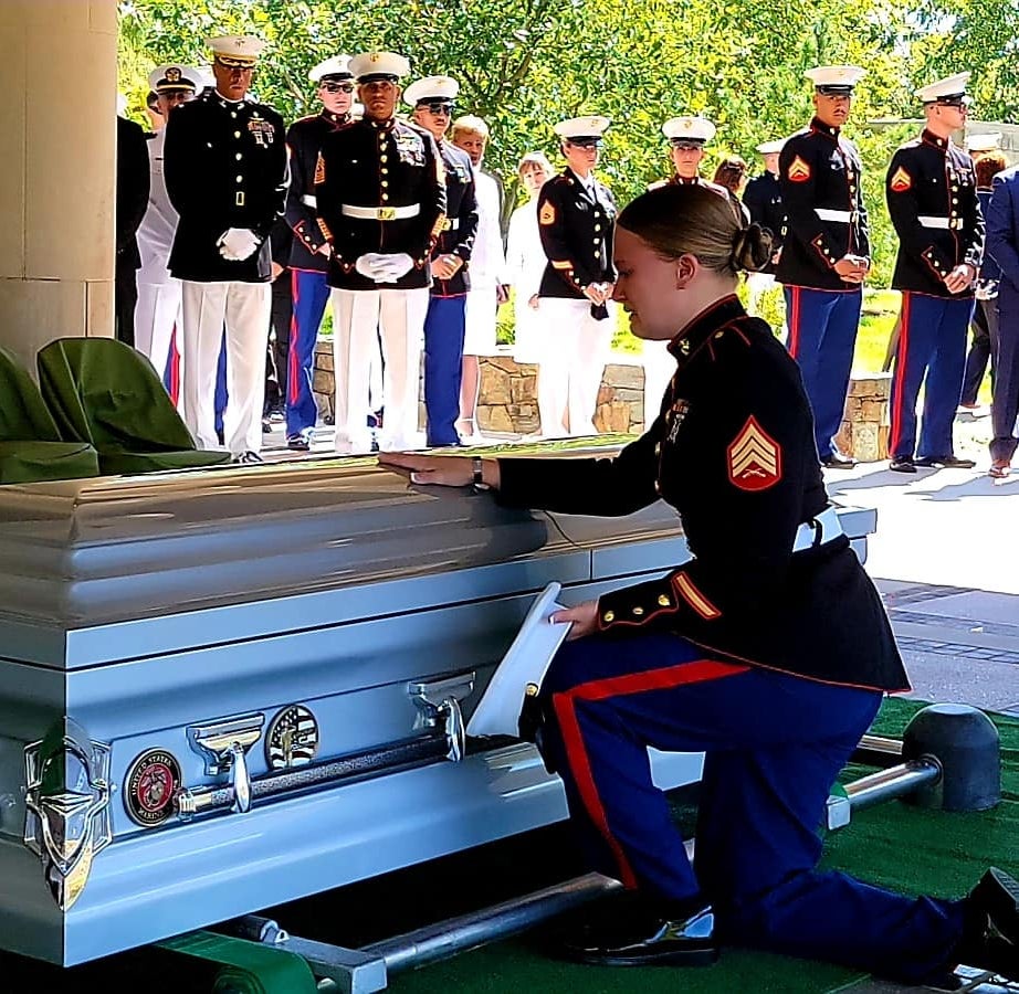 Sgt. Nicole Gee Laid To Rest At Arlington National Cemetery