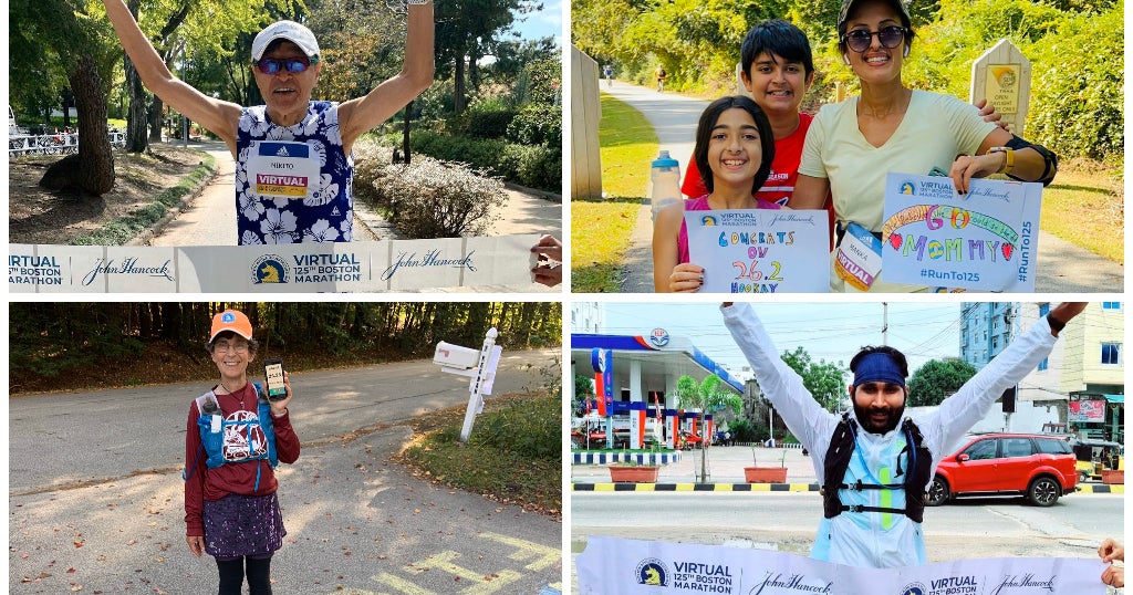 Thousands Of Runners Finish Virtual Boston Marathon - CBS Boston