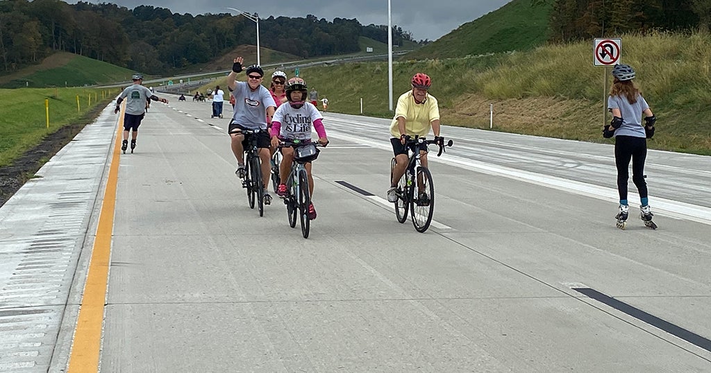 Cyclists And Pedestrians Get Preview Of Newly-Constructed Southern ...