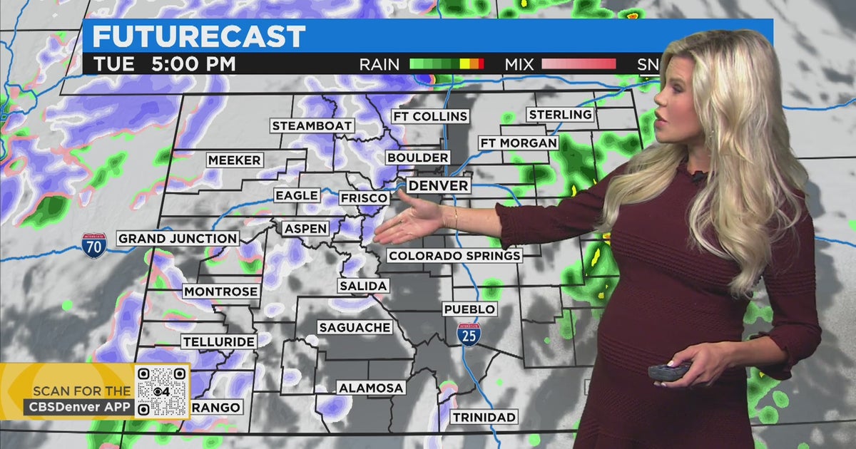 Denver Weather: First Big Blast Of Snow This Season - CBS Colorado