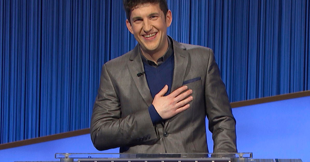 Matt Amodio's historic "Jeopardy!" winning streak finally over - CBS News
