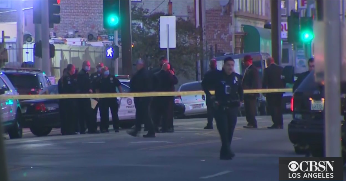 LAPD Officer Shot, Wounded In 'Unprovoked Attack' In South LA; Juvenile ...