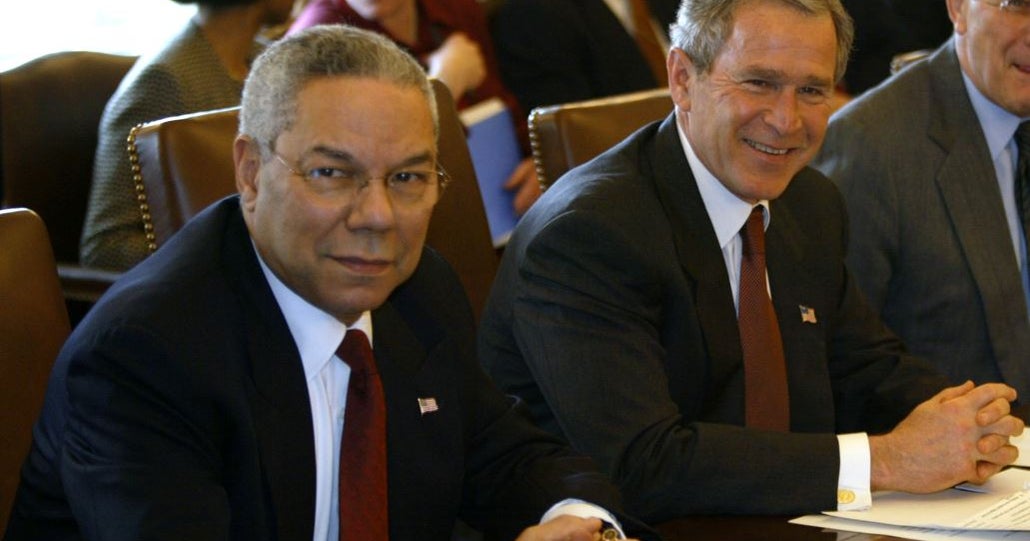 George W. Bush Calls Colin Powell A 'Great Public Servant' Who Was ...