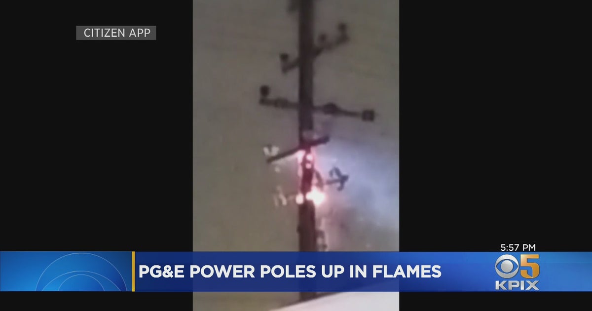 PG&E Blames Overnight Power Pole Fires On Rain, Dust, Dirt, Salt ...