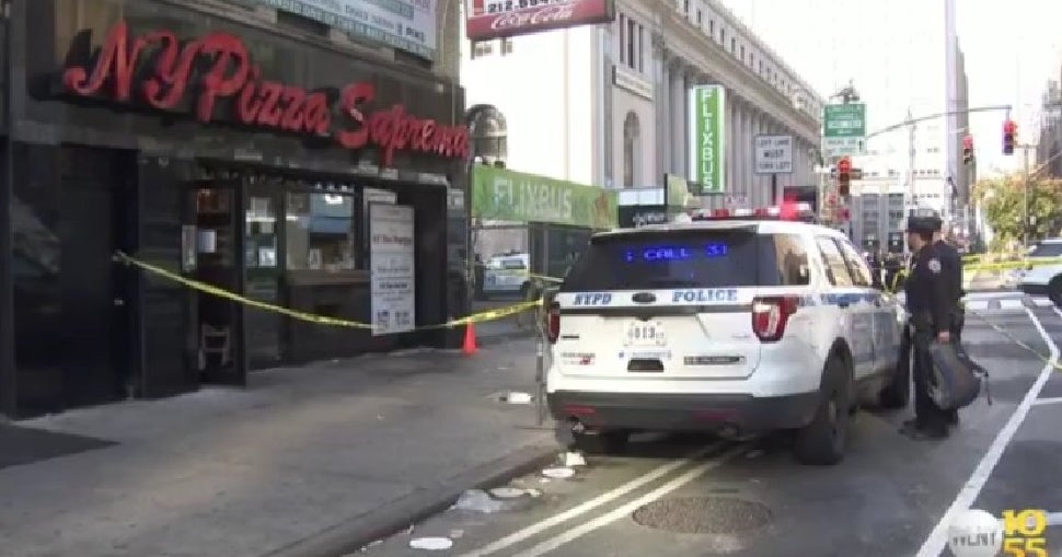 NYPD: Knife Fight Spills Into Midtown Pizzeria, 2 Taken Into Custody ...