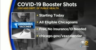 COVID Booster Shots Now Available In Chicago - CBS Chicago