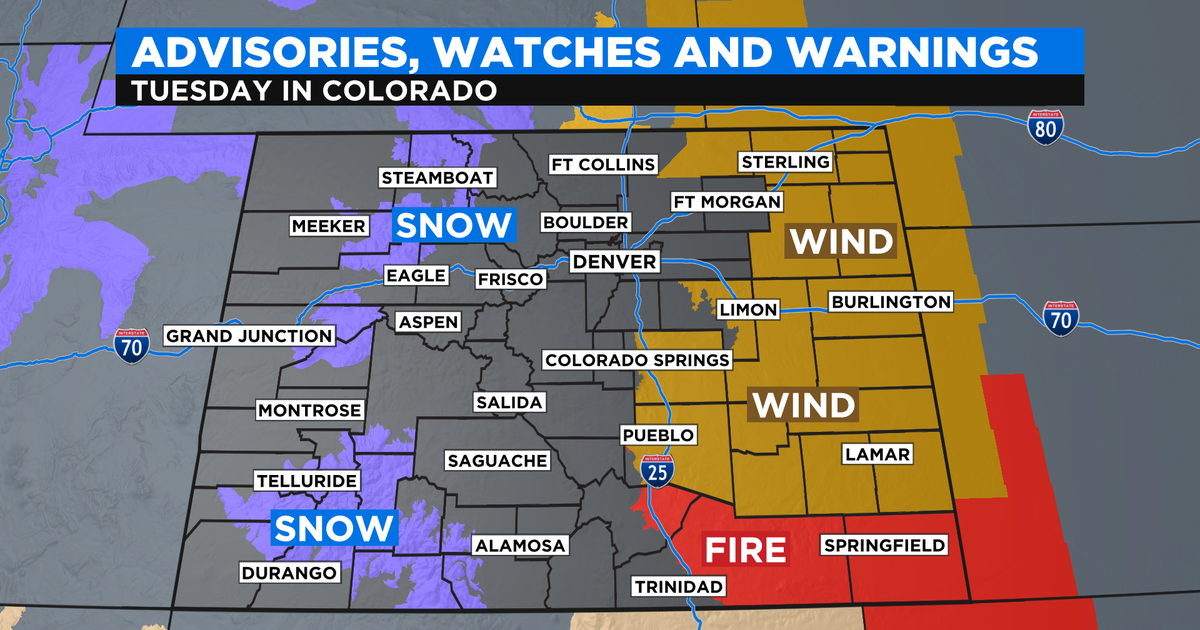 Colorado Weather: Fall Storm Brings Rain, Snow, And Lots Of Wind! - CBS ...