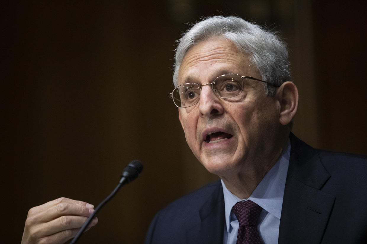 Garland defends memo on violent threats to school boards - CBS News