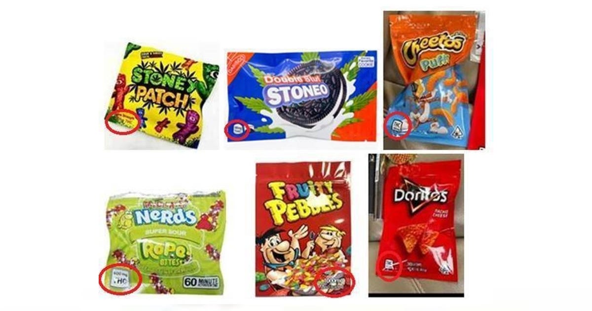 State attorneys general warn of cannabis edibles that look like snacks ...
