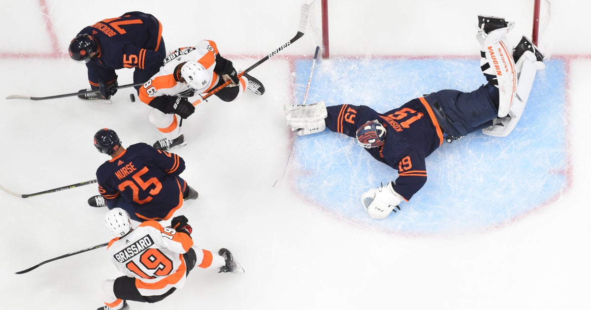 Flyers Score Twice In 3rd, Win 5-3 To Hand Oilers 1st Loss - CBS ...