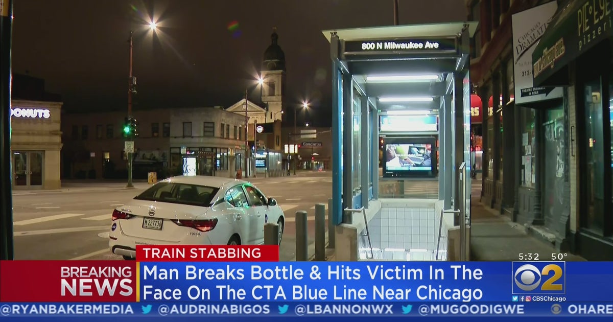 Man Hit With Broken Bottle During Argument On CTA Blue Line Train Near ...
