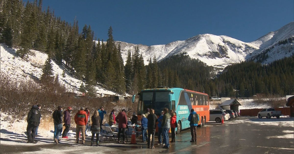 Mobile COVID Vaccine Bus At Arapahoe Basin On Saturday - CBS Colorado