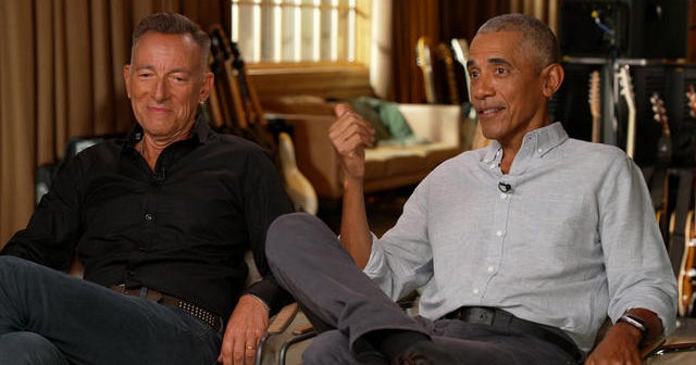 Barack Obama and Bruce Springsteen talk "Renegades" - CBS News