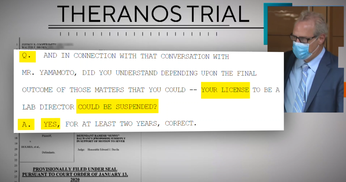 Theranos Trial Reveals Details of Federal Investigation at Troubled CA ...