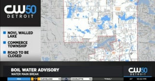 Novi, Walled Lake, Commerce Township Issue Boil Water Advisory ...