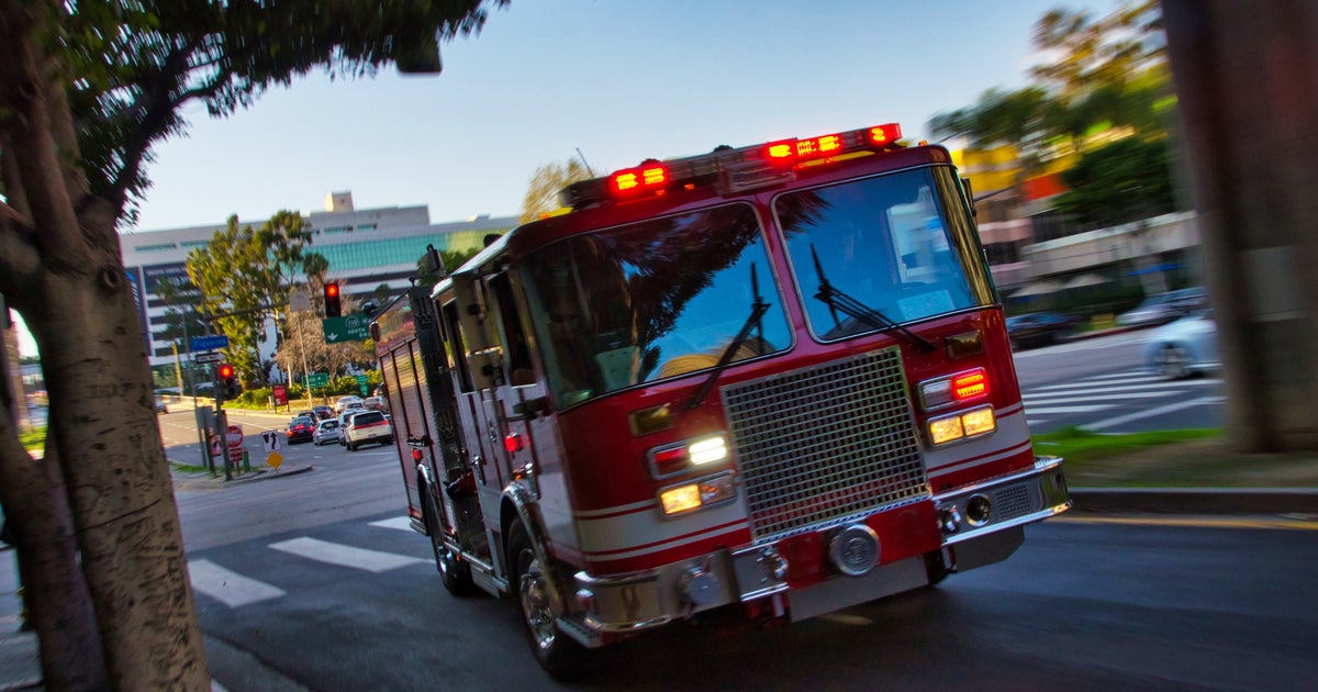Firefighters Respond to Train Fire In Pomona - CBS Los Angeles