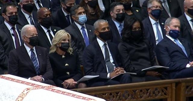 Colin Powell honored at funeral - CBS News