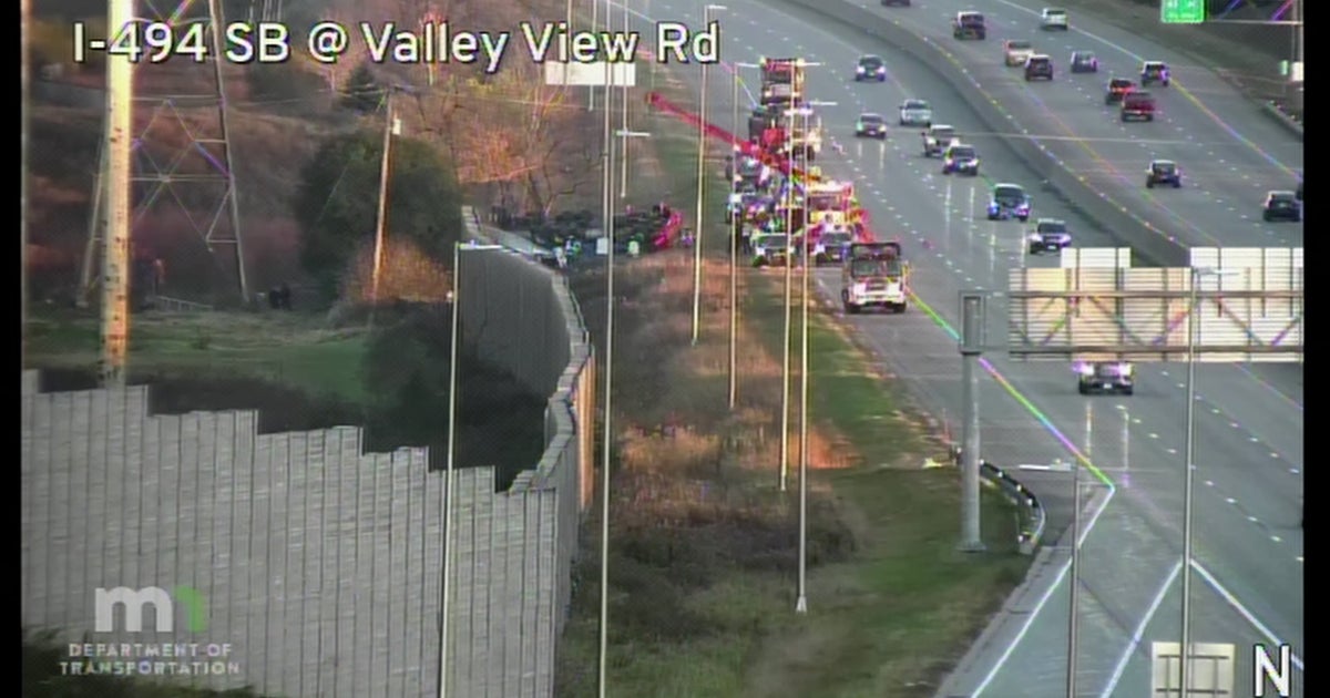 Semi Truck Crash On I-494 In Eden Prairie Kills 1 - CBS Minnesota