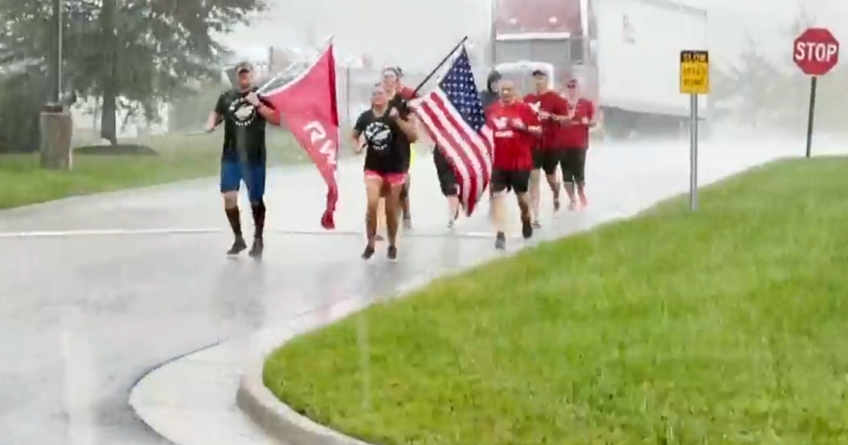 Veterans combat feelings of isolation with flag-carrying relay through ...