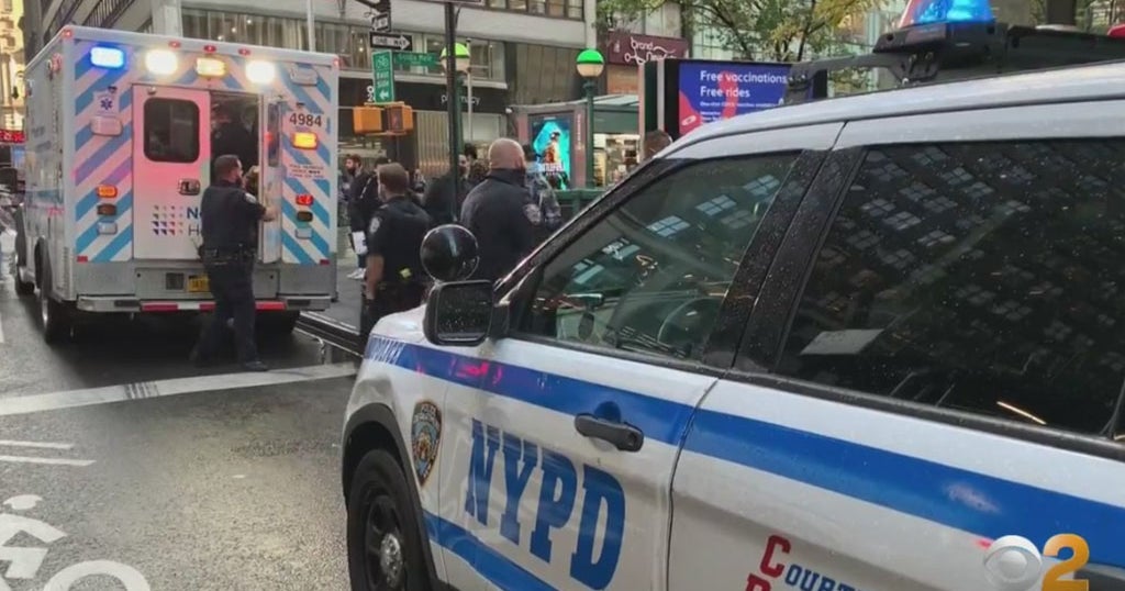 Woman Pushed Onto Subway Tracks In Times Square During Attempted ...