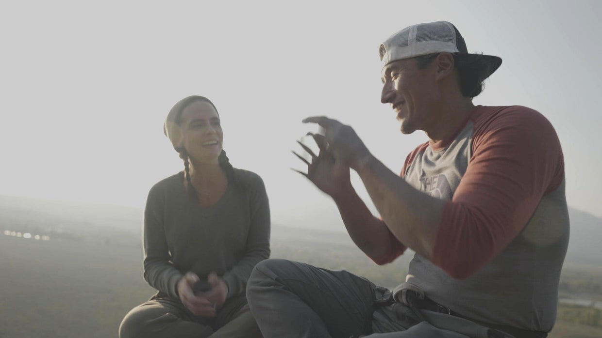 Climber-filmmaker Jimmy Chin: Living life on the edge - CBS News