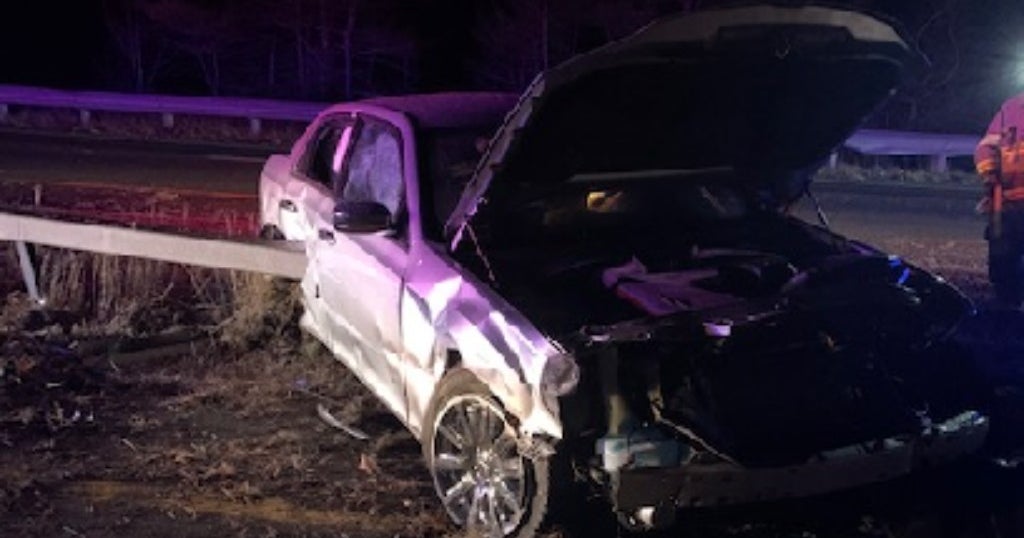 New Hampshire Driver's Car Impaled By Guardrail After Crash On Everett ...