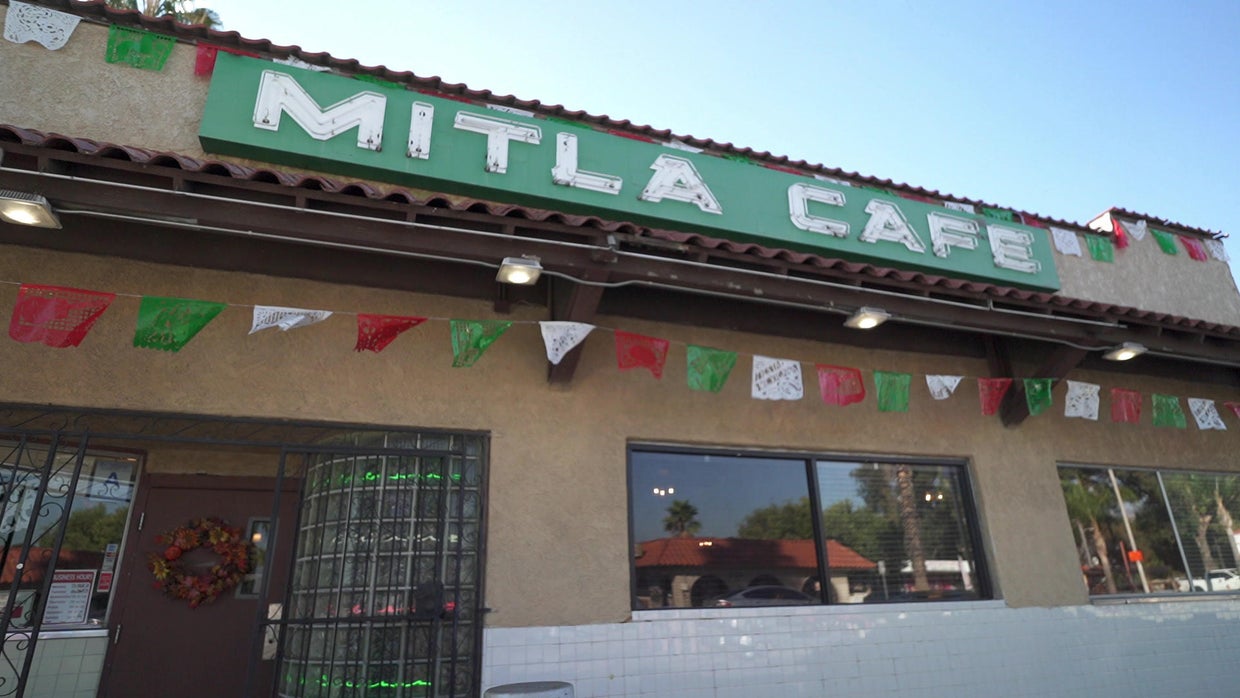 History and tacos served at the Mitla Café - CBS News
