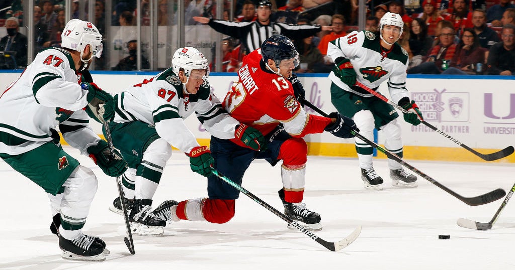 Panthers Stay Perfect At Home With 5-4 Win Over Wild - CBS Minnesota