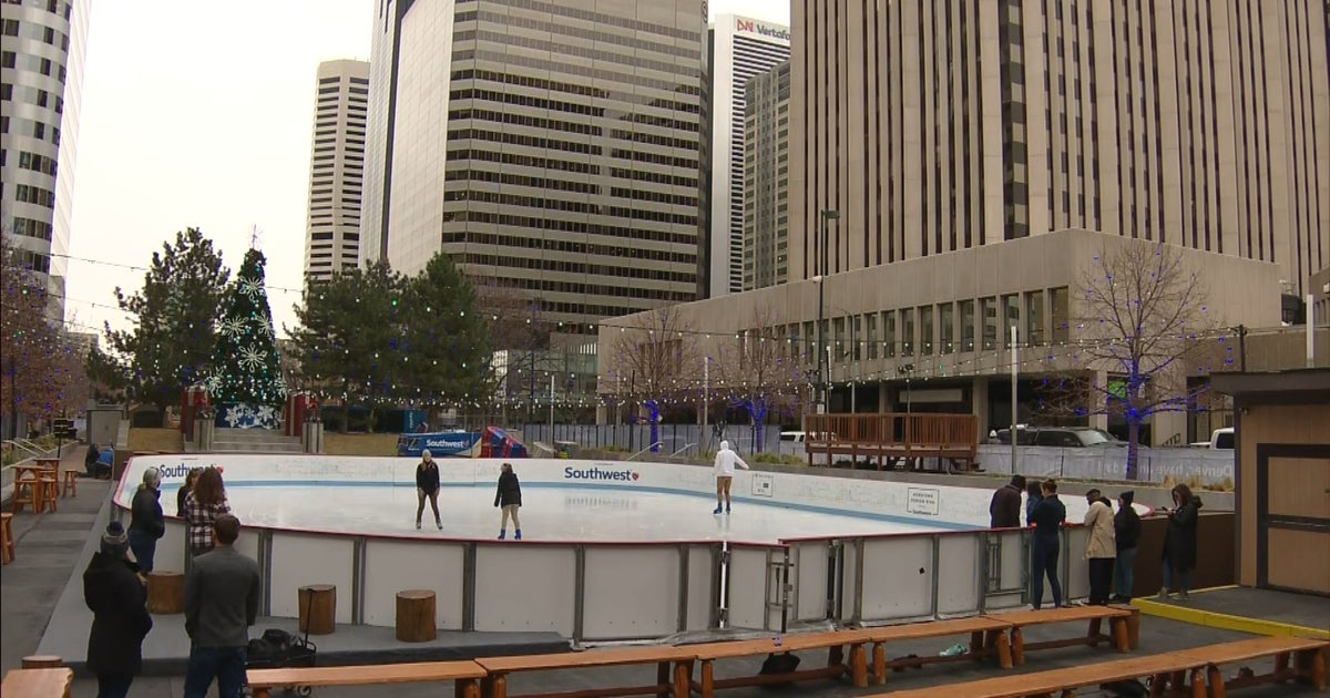 Downtown Denver Rink Opens For The Holiday Season - CBS Colorado