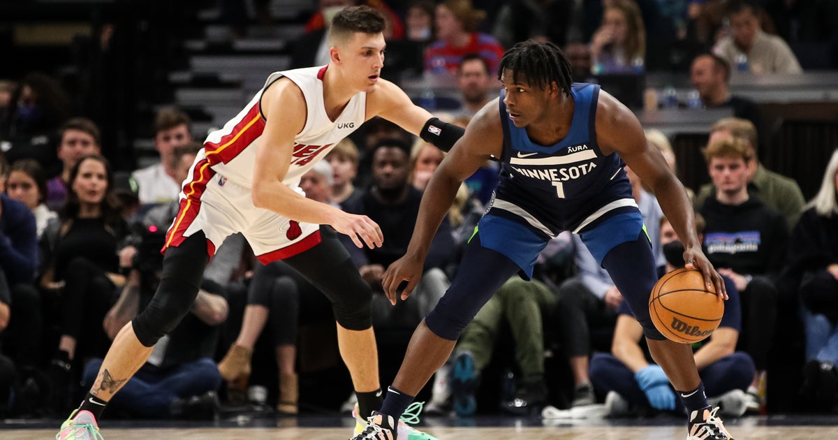 Edwards Leads Wolves To 5th Straight Win, 113-101 Over Heat - CBS Minnesota