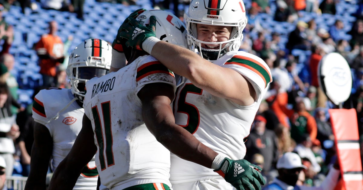 UM Decks Duke, 47-10, To Continue Late-Season Surge - CBS Miami