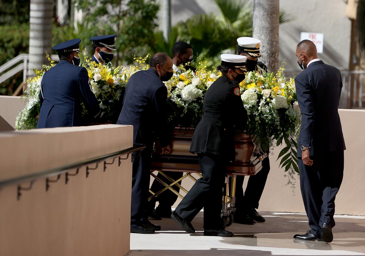 Photos: Carrie Meek's Funeral Procession and Service