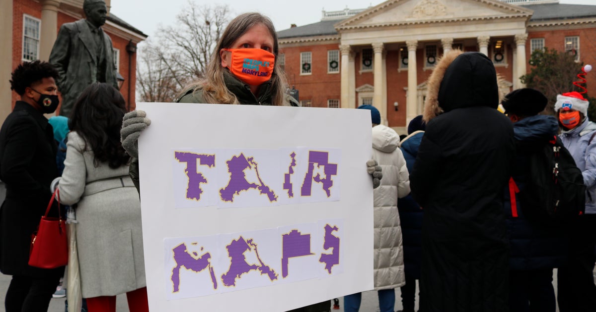 Maryland General Assembly Approves New Congressional Map - CBS Baltimore