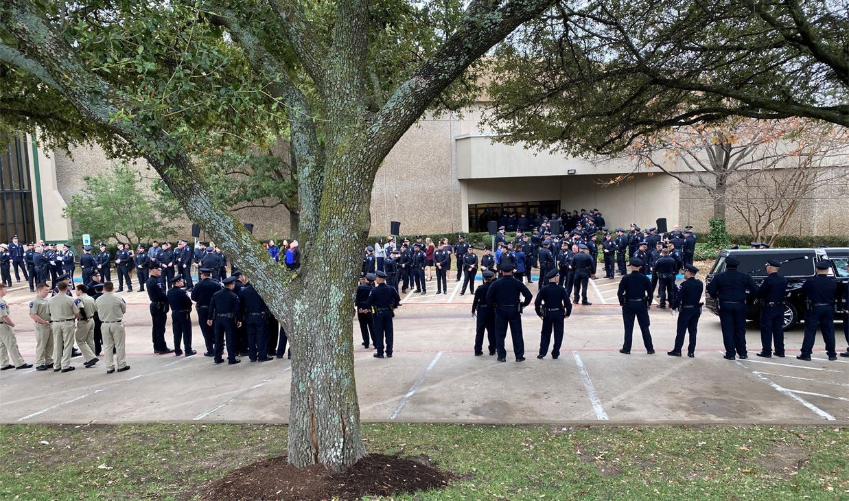 Funeral Held For Fallen Mesquite Police Officer Richard Houston II ...