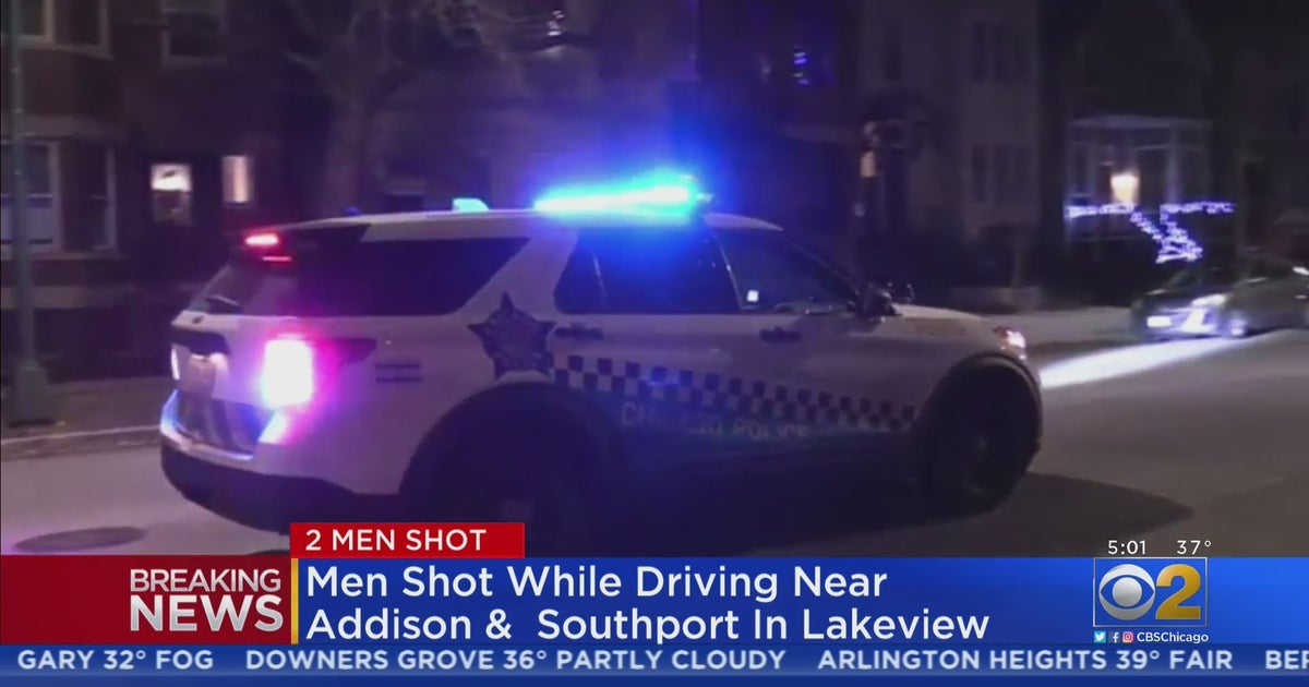 2 Men Shot While Driving In Lakeview - CBS Chicago