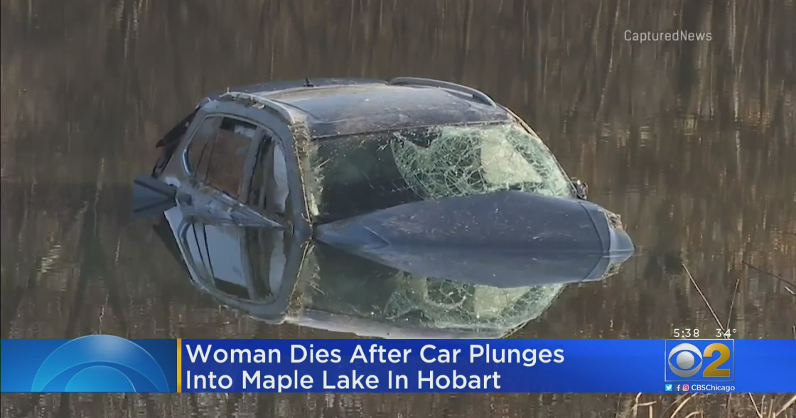 Woman's Body Pulled From Car In Lake In Northwest Indiana - CBS Chicago