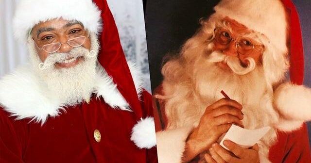 Diverse Santas give representation to kids - CBS News