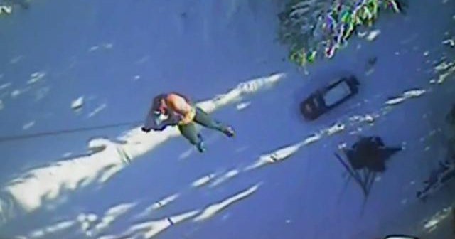 Missing teens rescued after writing "SOS" in snow - CBS News