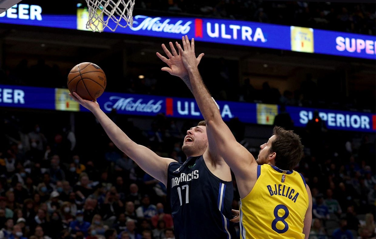Luka, Mavericks Beat Curry, Warriors As Dirk Nowitzki's No. 41 Retired ...